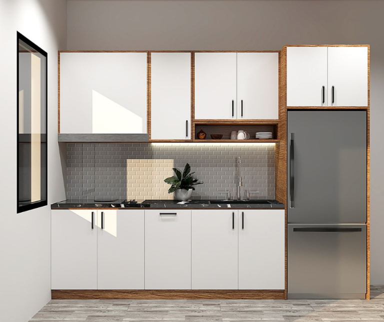 I-SHAPE KITCHEN - VHOME Design & Solutions